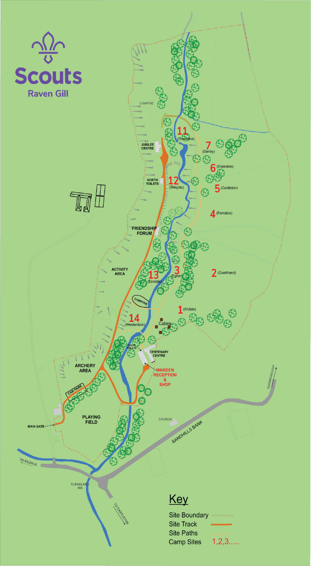 Site Layout | Cleveland County